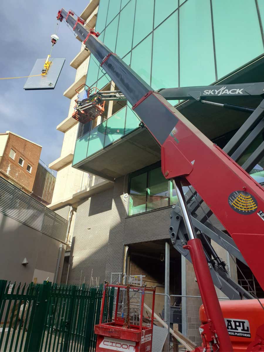 UNIC URW-706 Mini Spider Crane for Sale and for Hire - Liffey Crane Hire
