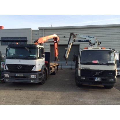 HIAB Lorry-Mounted Cranes for Hire - Liffey Crane Hire